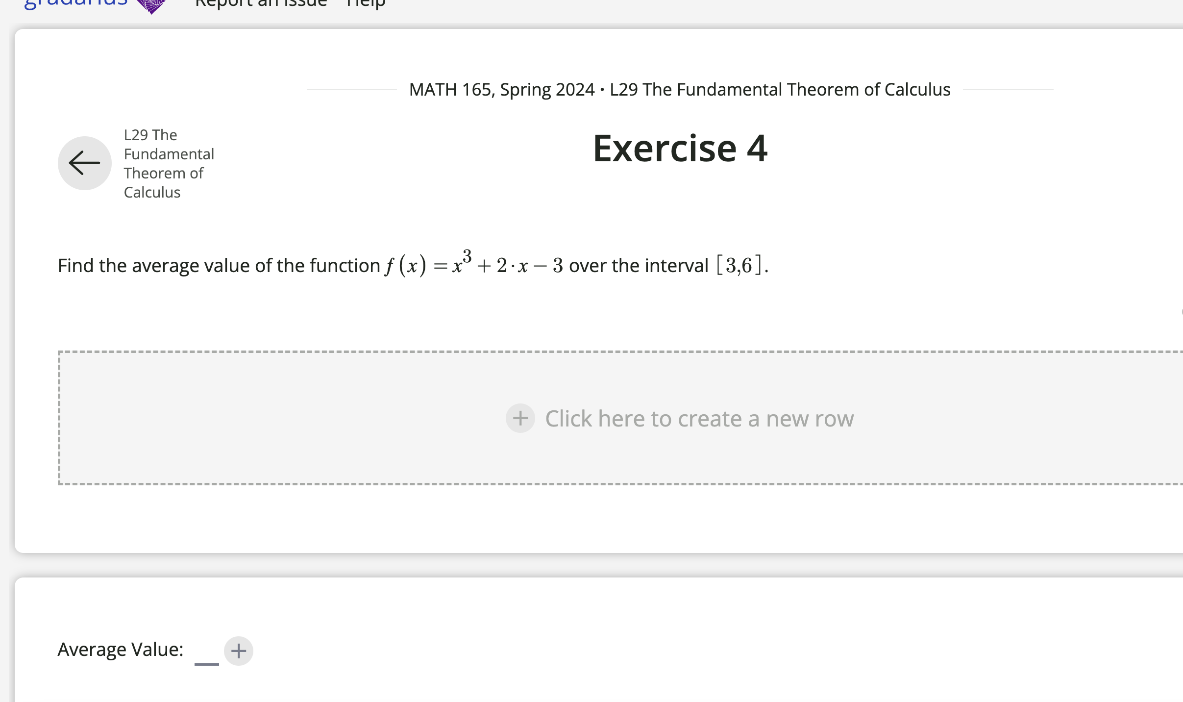 Solved MATH 165, ﻿Spring 2024* ﻿L29 ﻿The Fundamental Theorem | Chegg.com