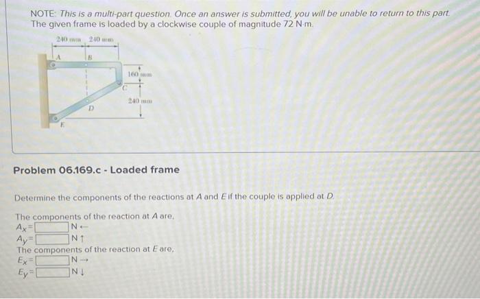 Solved NOTE: This is a multi-part question. Once an answer | Chegg.com