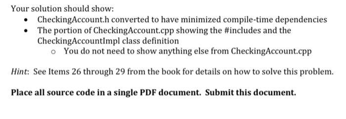 Homework 4 Nimizing Compile Time Dependencies 10 