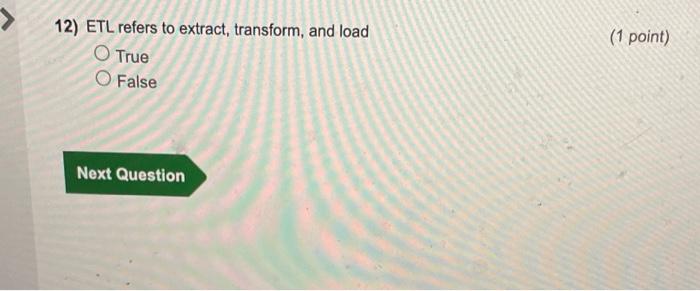 Solved 6) NoSQL databases are best used with what type of | Chegg.com