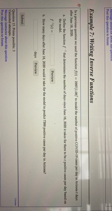 Solved vessage instructor ut is qucbuvi Post this question | Chegg.com