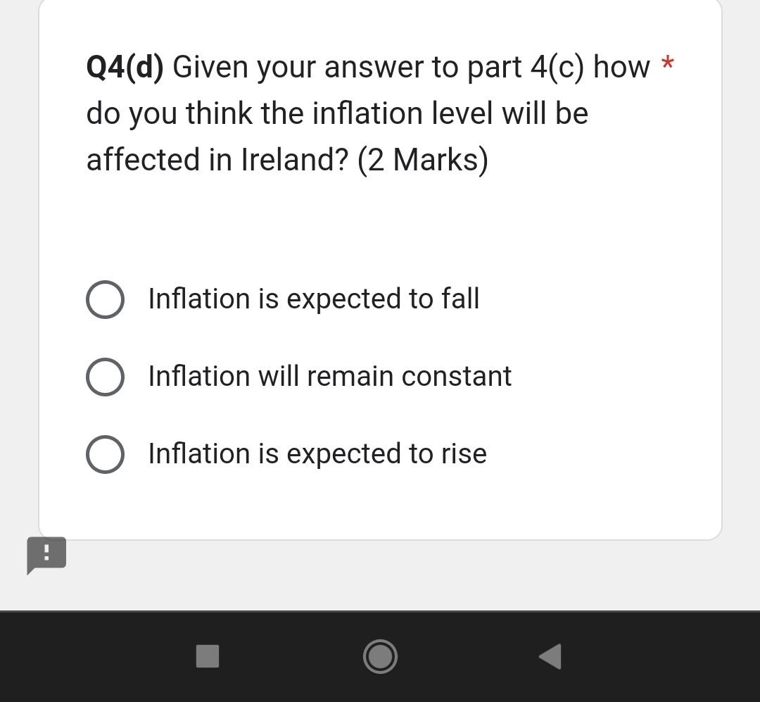 Solved How do you think this will impact the real interest | Chegg.com
