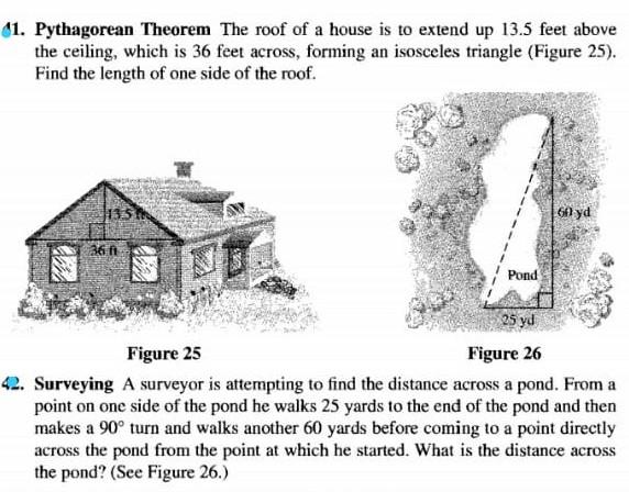 Solved 11. Pythagorean Theorem The roof of a house is to | Chegg.com