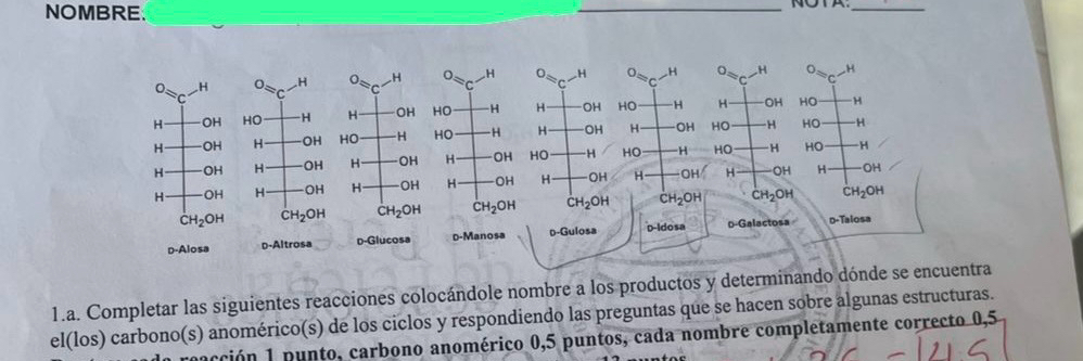 NOMBRE. q,D-AlosaD-Altrosa | Chegg.com