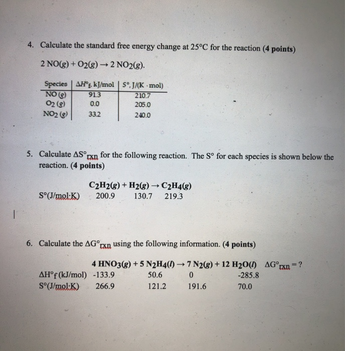 Solved 1. What is spontaneous process? (2 points) A | Chegg.com