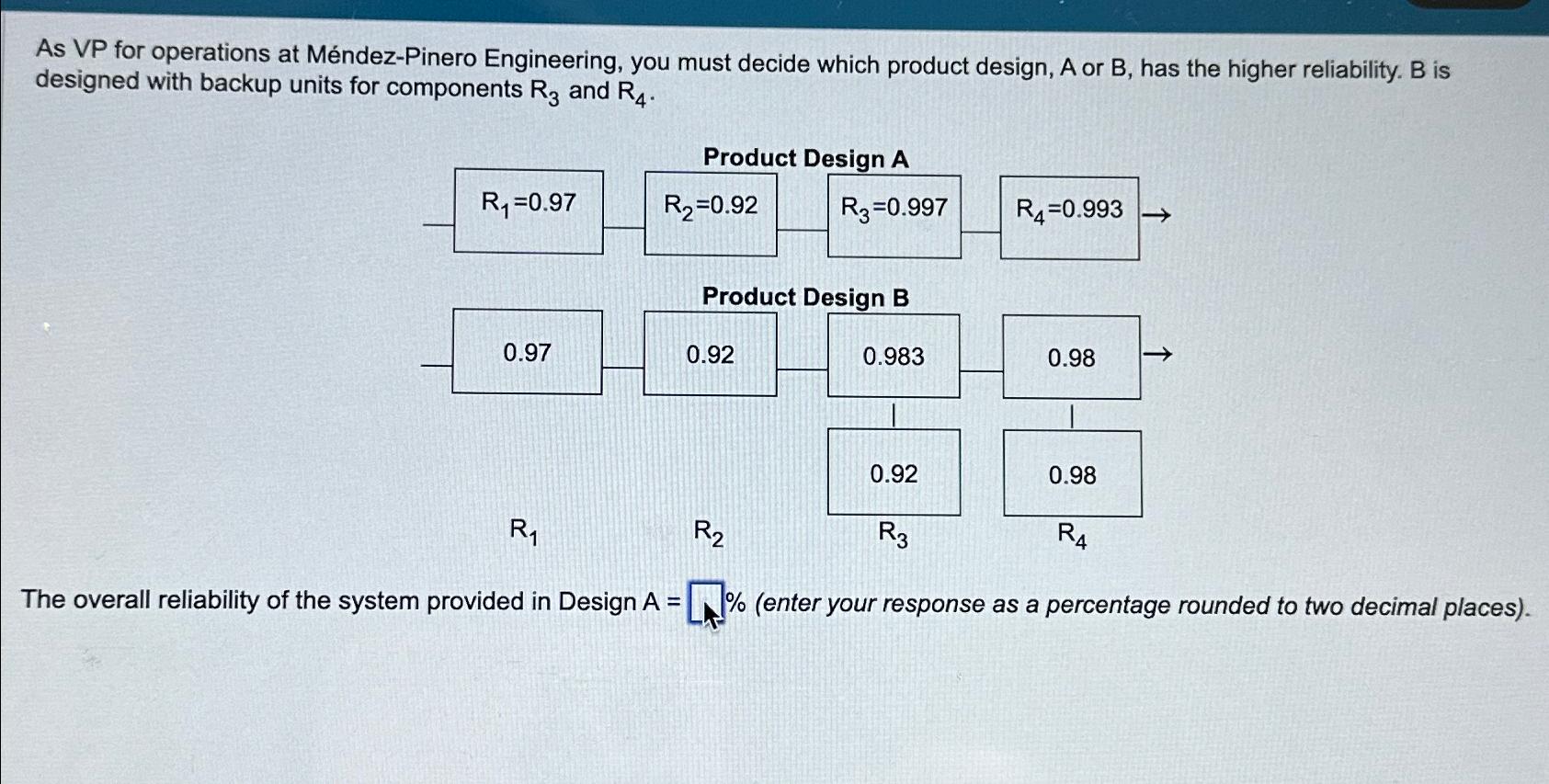 Solved As VP for operations at Méndez-Pinero Engineering, | Chegg.com