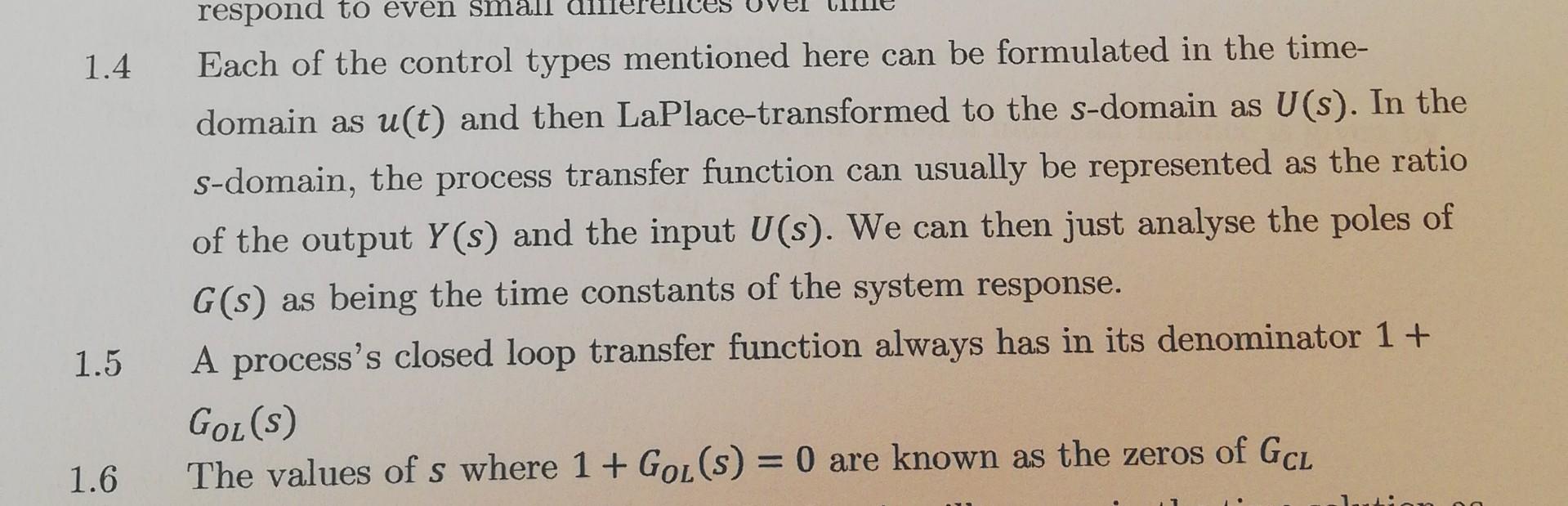 Solved respond to even small 1.4 Each of the control types | Chegg.com
