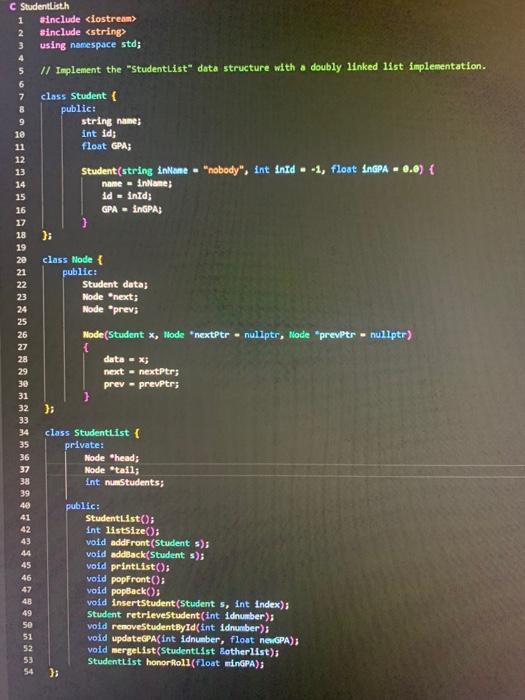 Solved Hinclude «iostrean sinclude sstrings using nasespace | Chegg.com