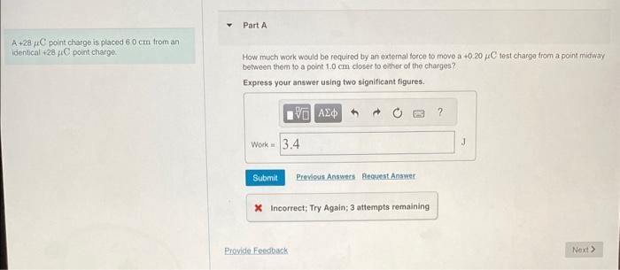 Solved A+28μC polnt charge is placed 6.0 cm from an idenbcal | Chegg.com