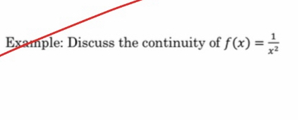 Solved Discuss the continuity of f(x)=1x2 | Chegg.com