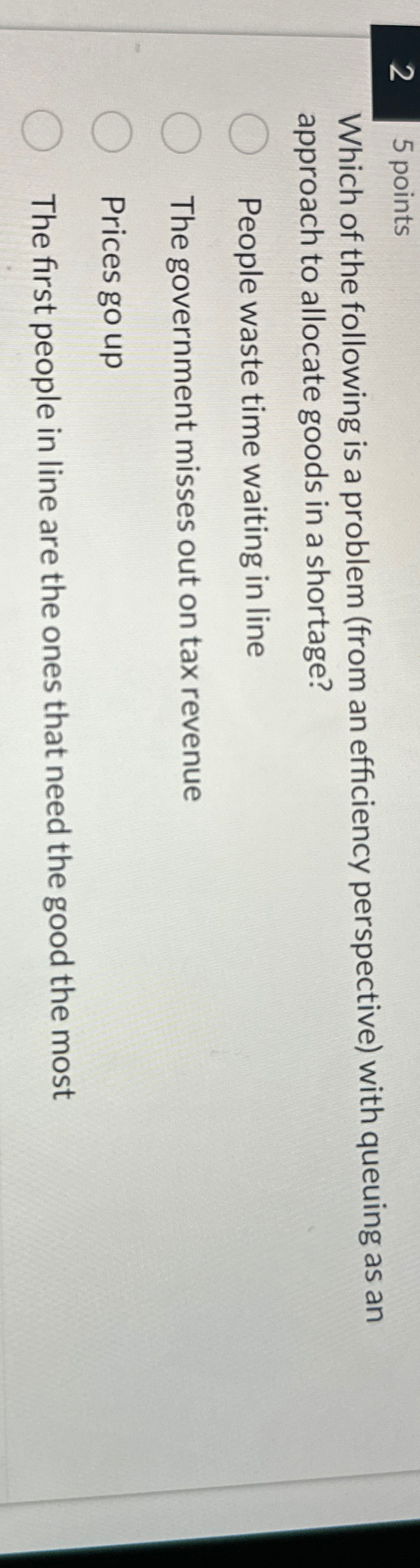Solved 25 ﻿pointsWhich of the following is a problem (from | Chegg.com
