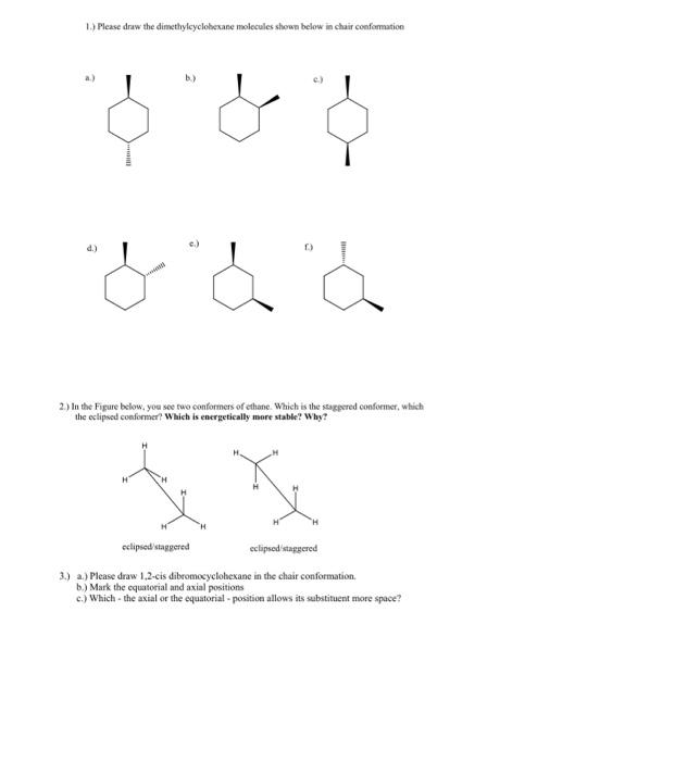 Solved 4.) Try to draw cis- and trans-fused decalines (shown | Chegg.com