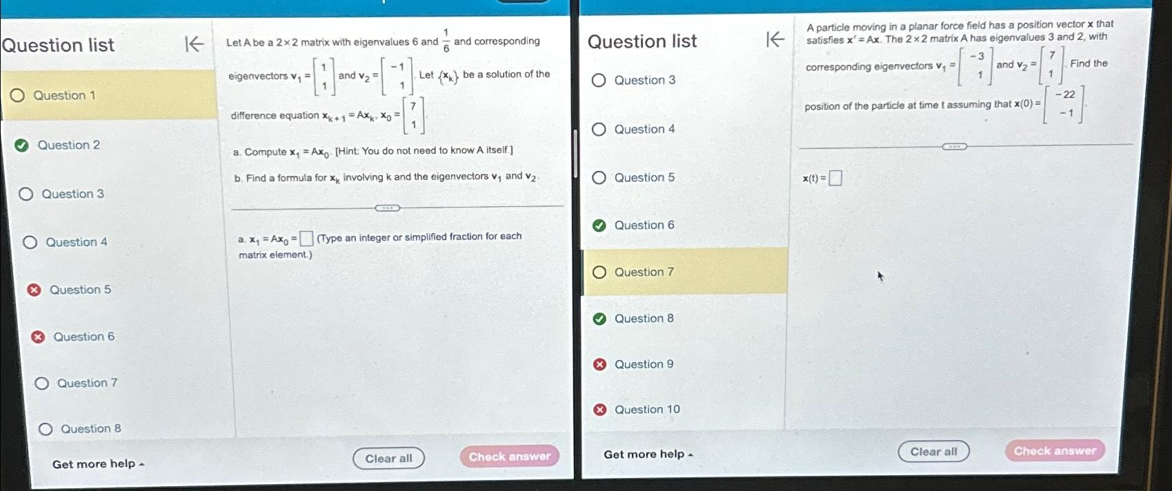 Solved Question listQuestion 1Question 2Question 3Question | Chegg.com