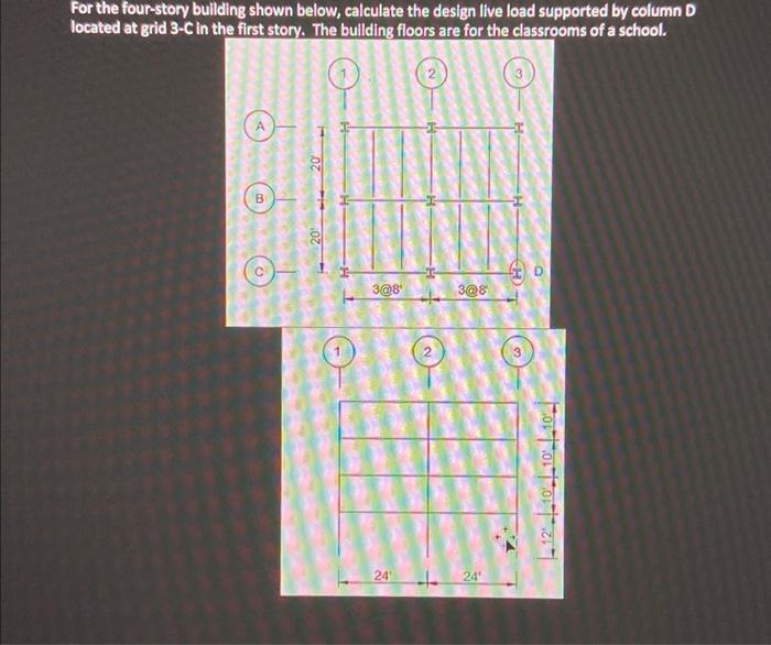 Solved For the four-story bullding shown below, calculate | Chegg.com