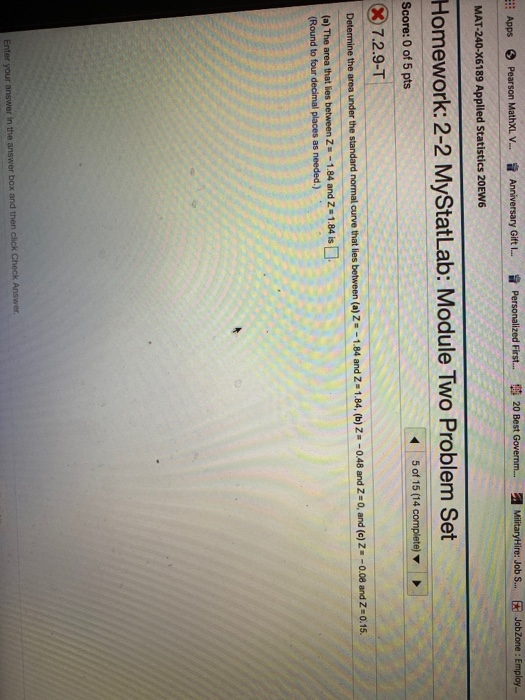 Solved Apps Pearson MathXL V... Anniversary Gift L. | Chegg.com