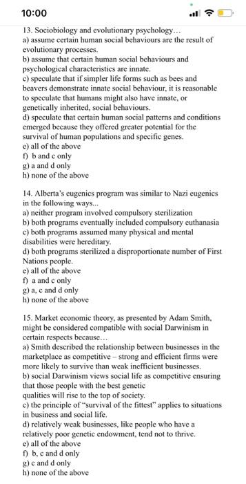 10:00 10. The correlation causation fallacy... a) is | Chegg.com