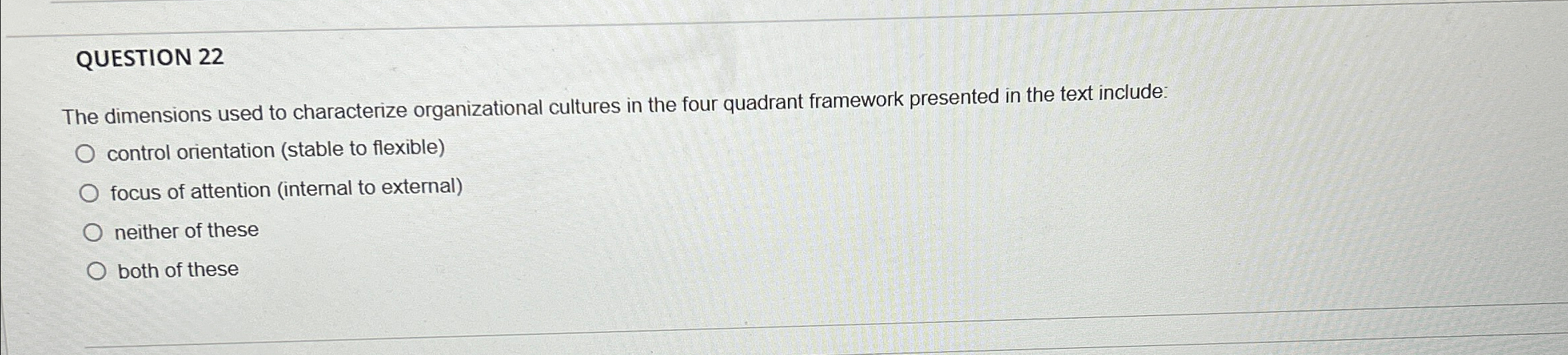 Solved QUESTION 22The dimensions used to characterize | Chegg.com