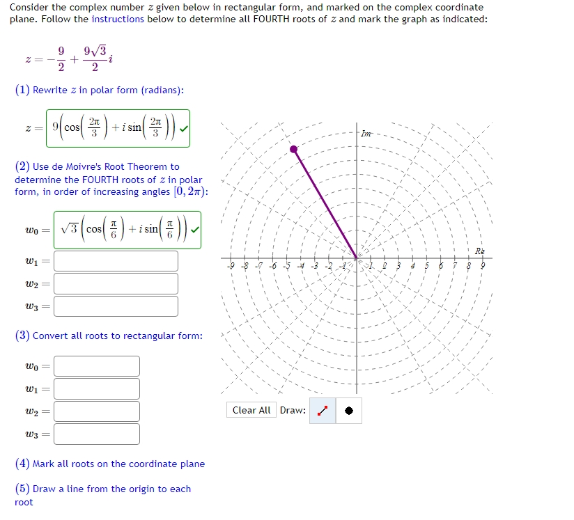 Solved Consider the complex number z ﻿given below in | Chegg.com
