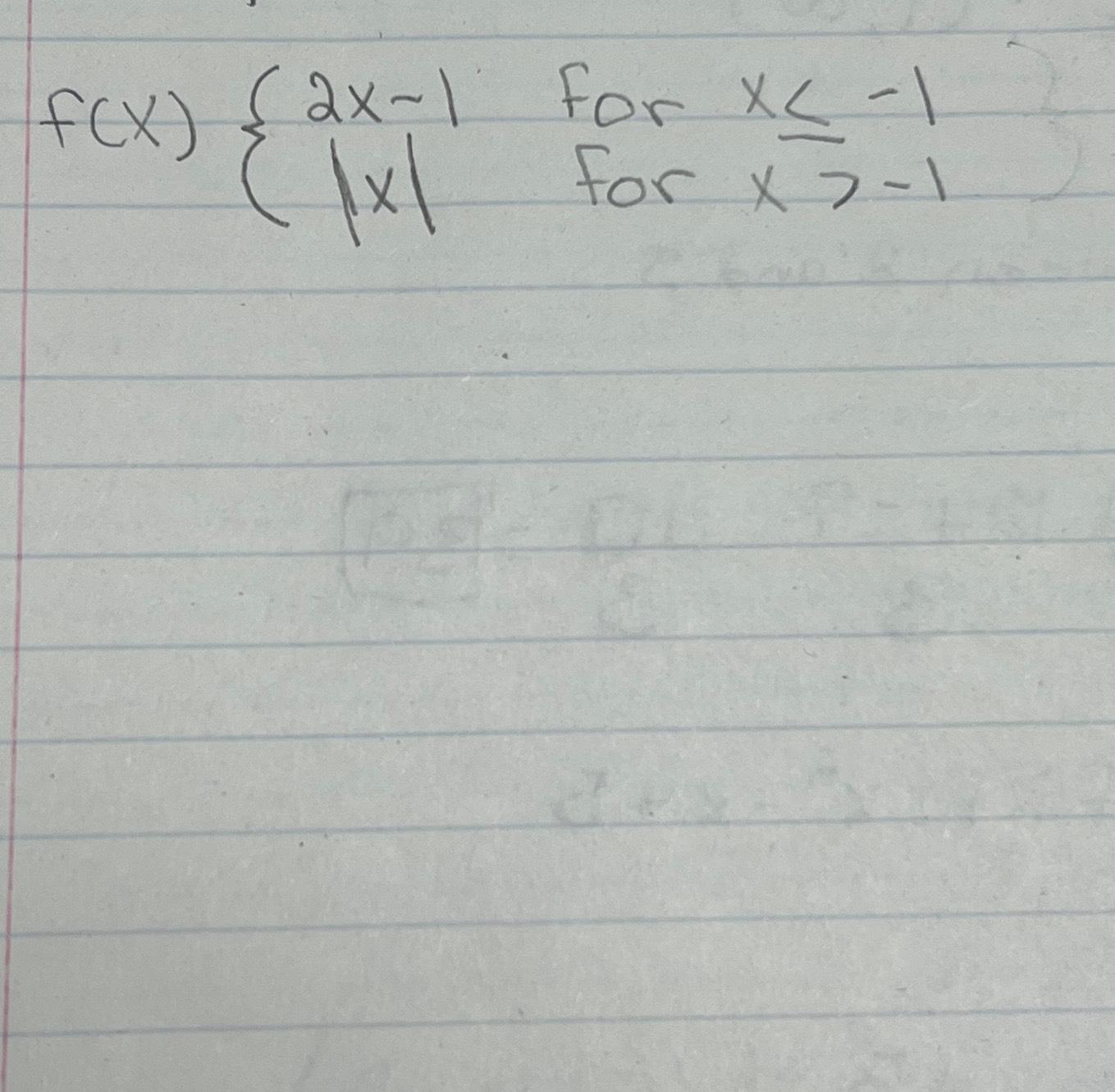 Solved Graph the following piecewise function | Chegg.com