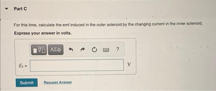 Solved A solenoidal coil with 30 turns of wire is wound | Chegg.com