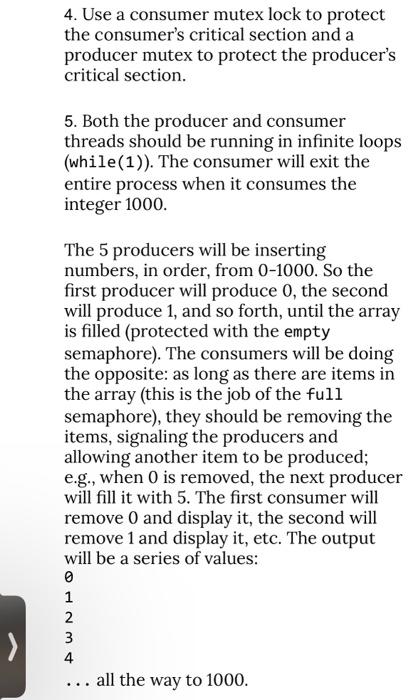 Solved Create a semaphore-based solution to the | Chegg.com