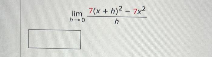 Solved Use properties of limits and algebraic methods to | Chegg.com