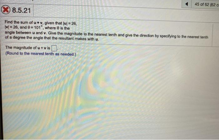 Solved Math 101A-Spring 2021 Homework: Chapter 8 Homework | Chegg.com