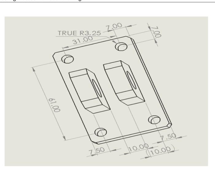 Solved Sketch the front, right, top, and bottom view in | Chegg.com