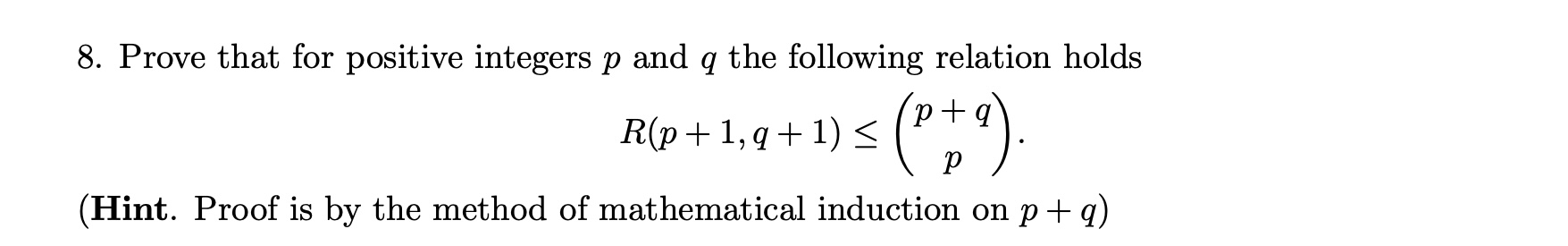 Solved Prove that for positive integers p and q the | Chegg.com Solved Prove that for positive integers p and q the | Chegg.com