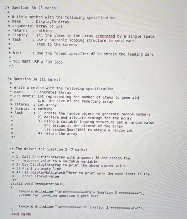Solved code in C# please, thank you | Chegg.com Solved code in C# please, thank you | Chegg.com