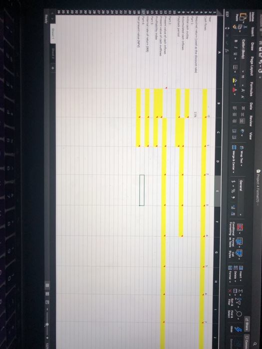 Solved Please put the correct numbers in the excel slots | Chegg.com