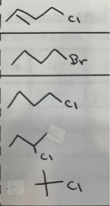 Solved what is the organic product of these structure when | Chegg.com