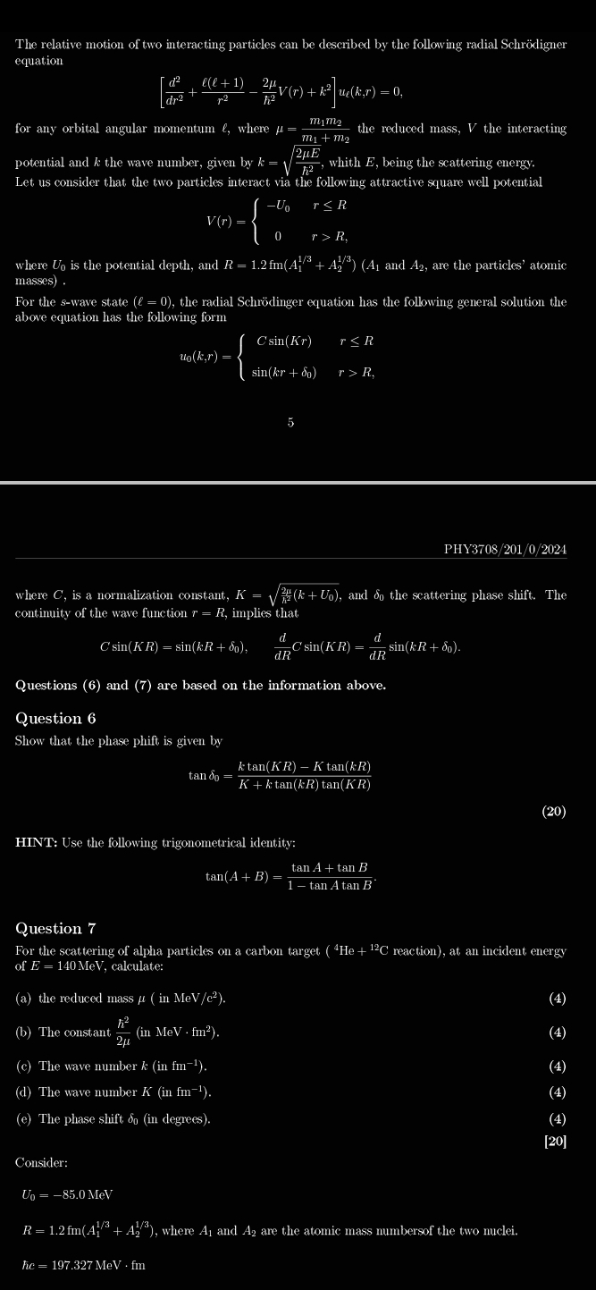 Solved The relative motion of two interacting particles can | Chegg.com