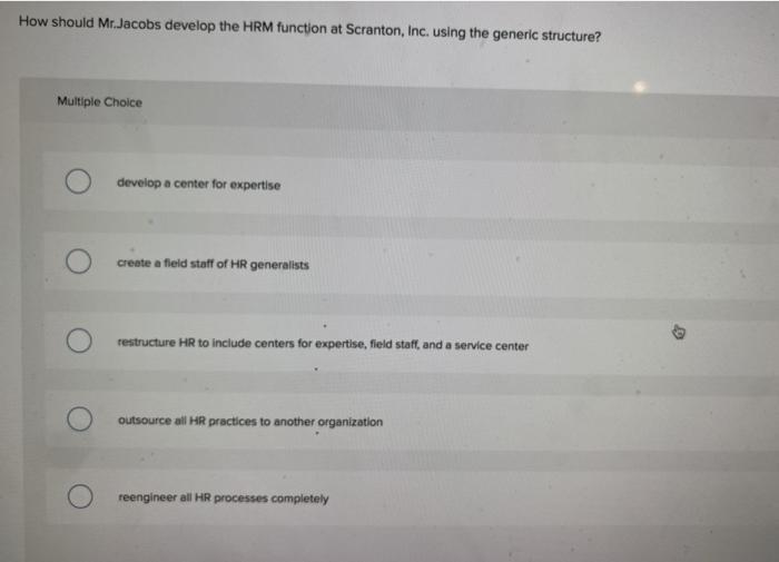 Solved Required information 3. Restructure, Outsource, or | Chegg.com