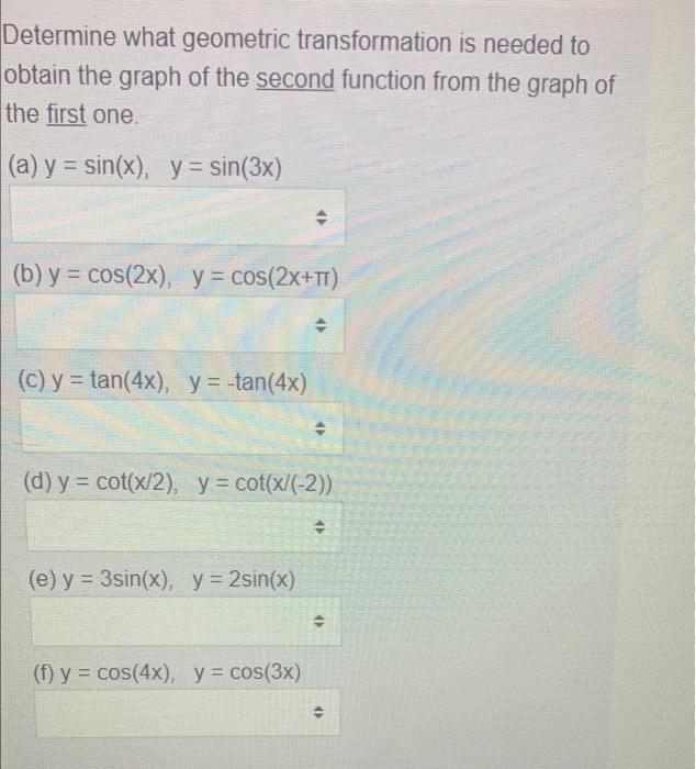 Solved Which functions are odd or even? (a) f(x) = -tan(x) | Chegg.com