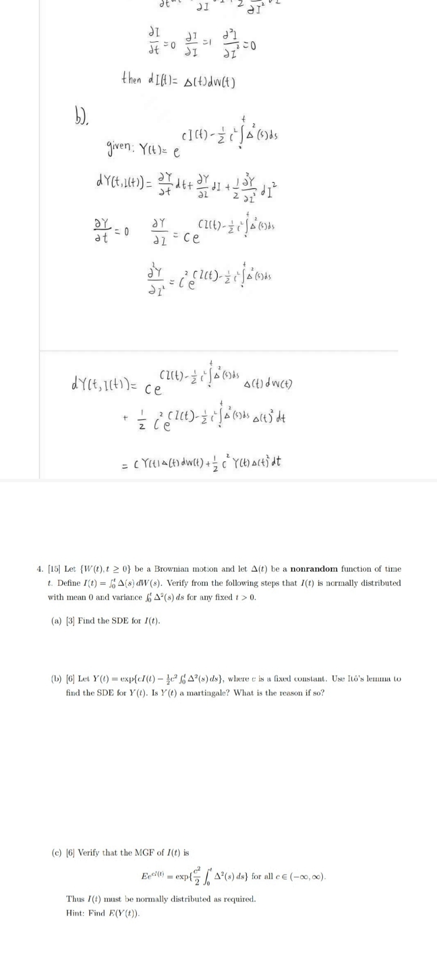 Solved please do the c) ﻿subpartI have attached the result | Chegg.com