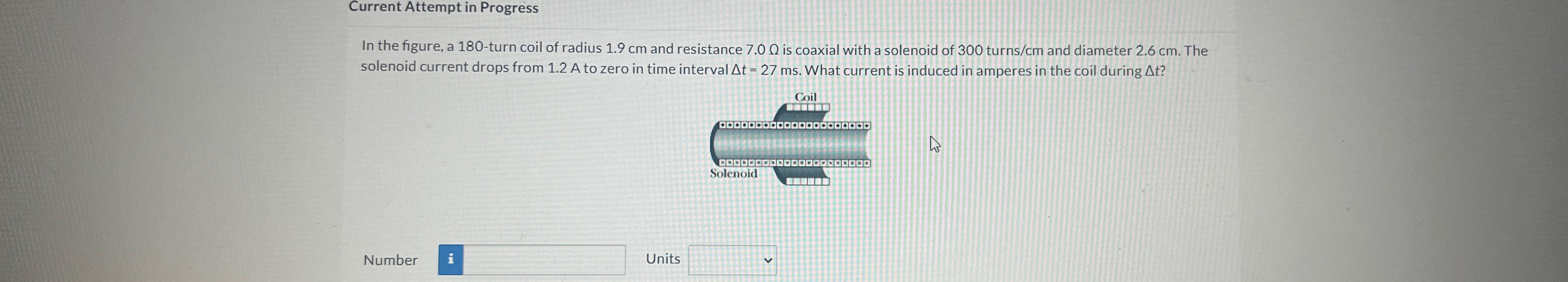 Solved Current Attempt in Progress\\nIn the figure, a | Chegg.com