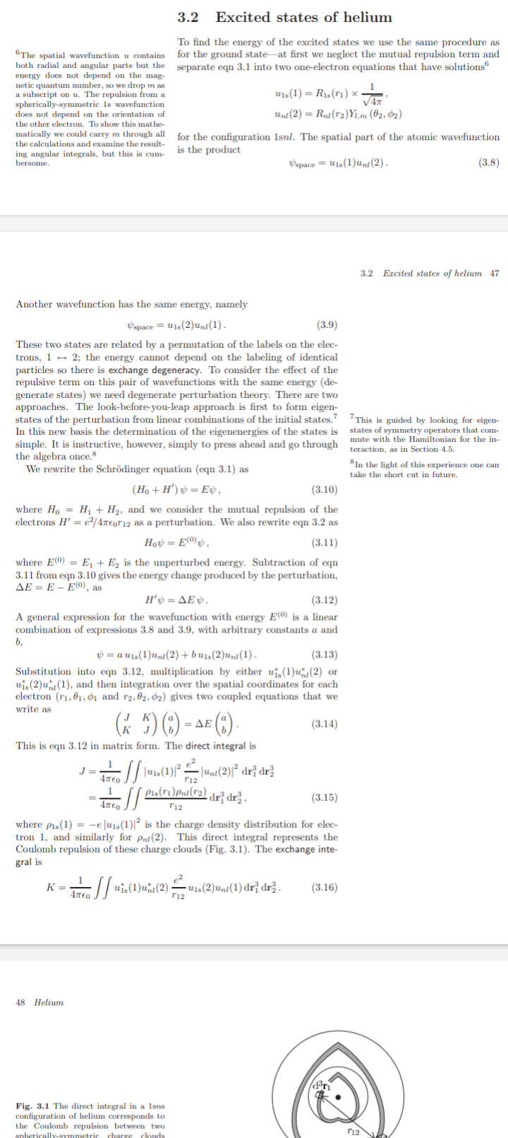Solved He Atom determine A Normalization Constant And