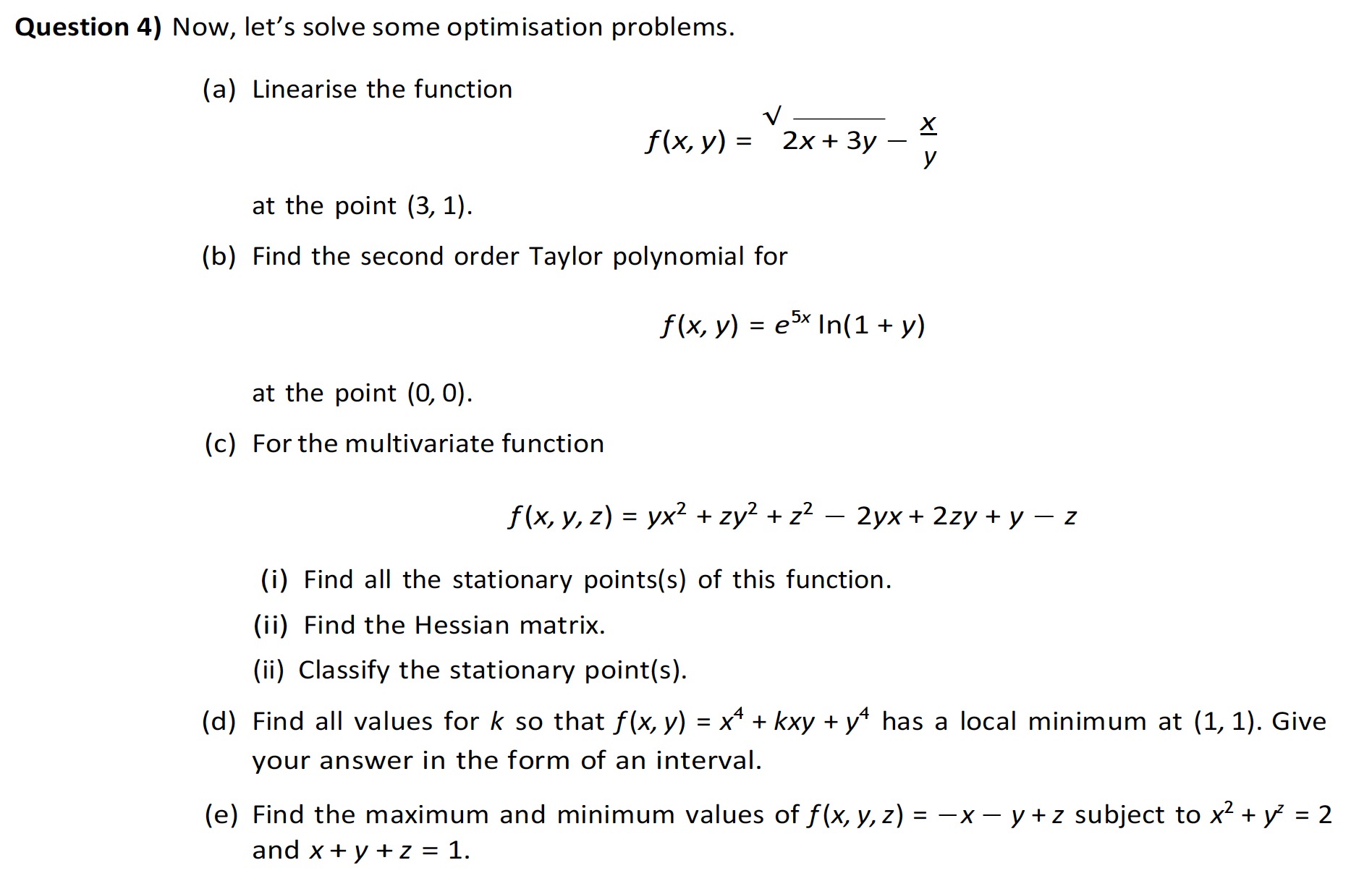 Solved Kindly solve all the parts with detailed | Chegg.com