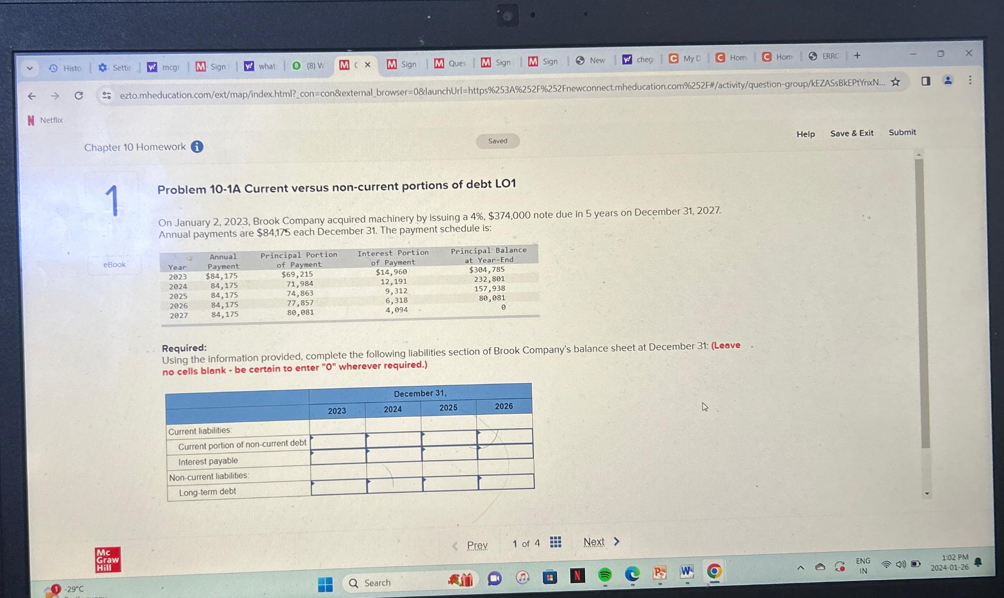 Solved Chapter 10 ﻿Homework (i)SavedHelpSave & | Chegg.com