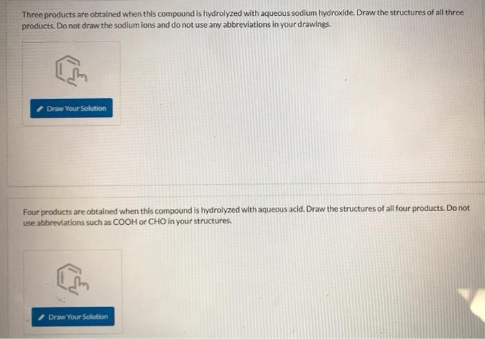 Solved Draw an optically active triglyceride that contains | Chegg.com