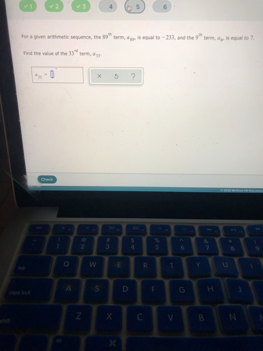Solved Find the 15th term of the arithmetic sequence whose | Chegg.com