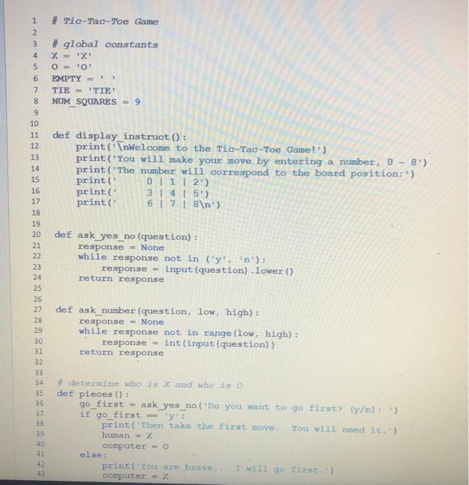 Solved For The Function Displayinstruct What Does It 8374
