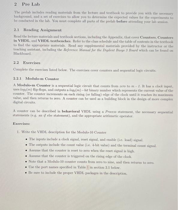1 Introduction The objective of this lab is to | Chegg.com