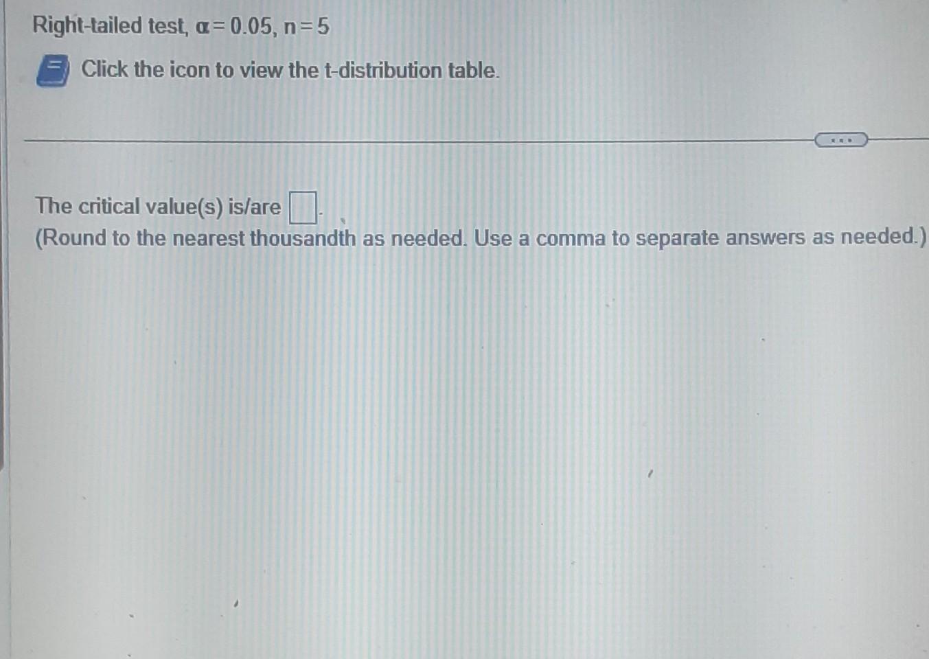 Solved find the critical value(s ) and rejection region (s) | Chegg.com