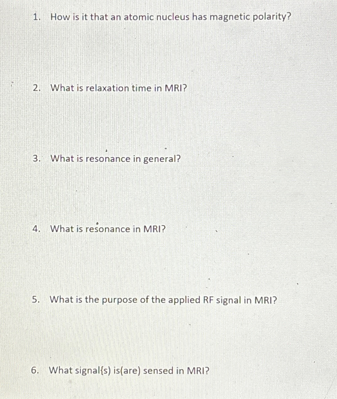 Solved How is it that an atomic nucleus has magnetic | Chegg.com