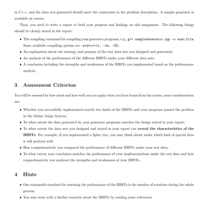 Solved I need:1. codes (implementations of two different | Chegg.com