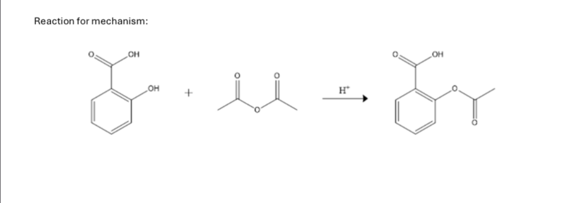 Solved Reaction for mechanism:Please provide a full detailed | Chegg.com