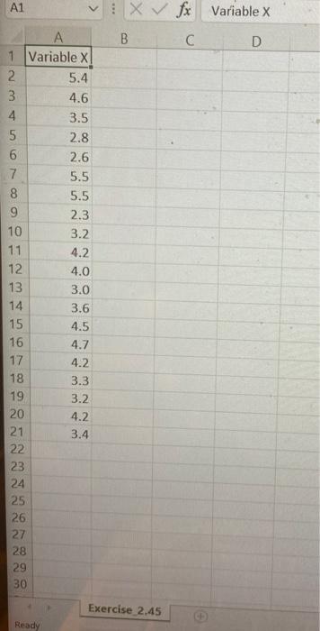 Solved The accompanying data file contains 20 observations | Chegg.com Solved The accompanying data file contains 20 observations | Chegg.com
