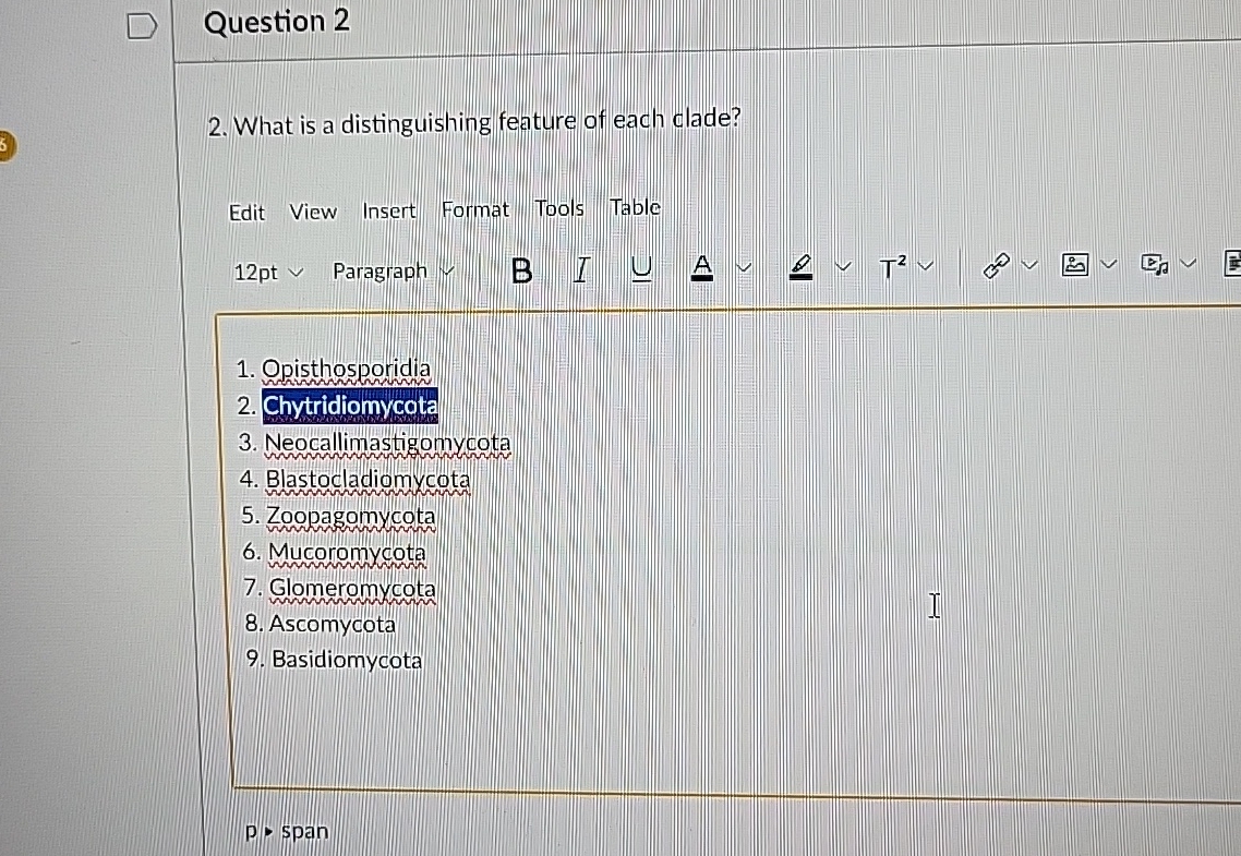 Solved Question 22. ﻿What is a distinguishing feature of | Chegg.com